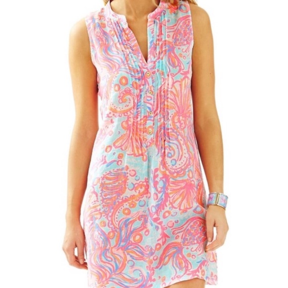 Lilly Pulitzer | Dresses | Lilly Pulitzer Sleeveless Sarasota Tunic ...